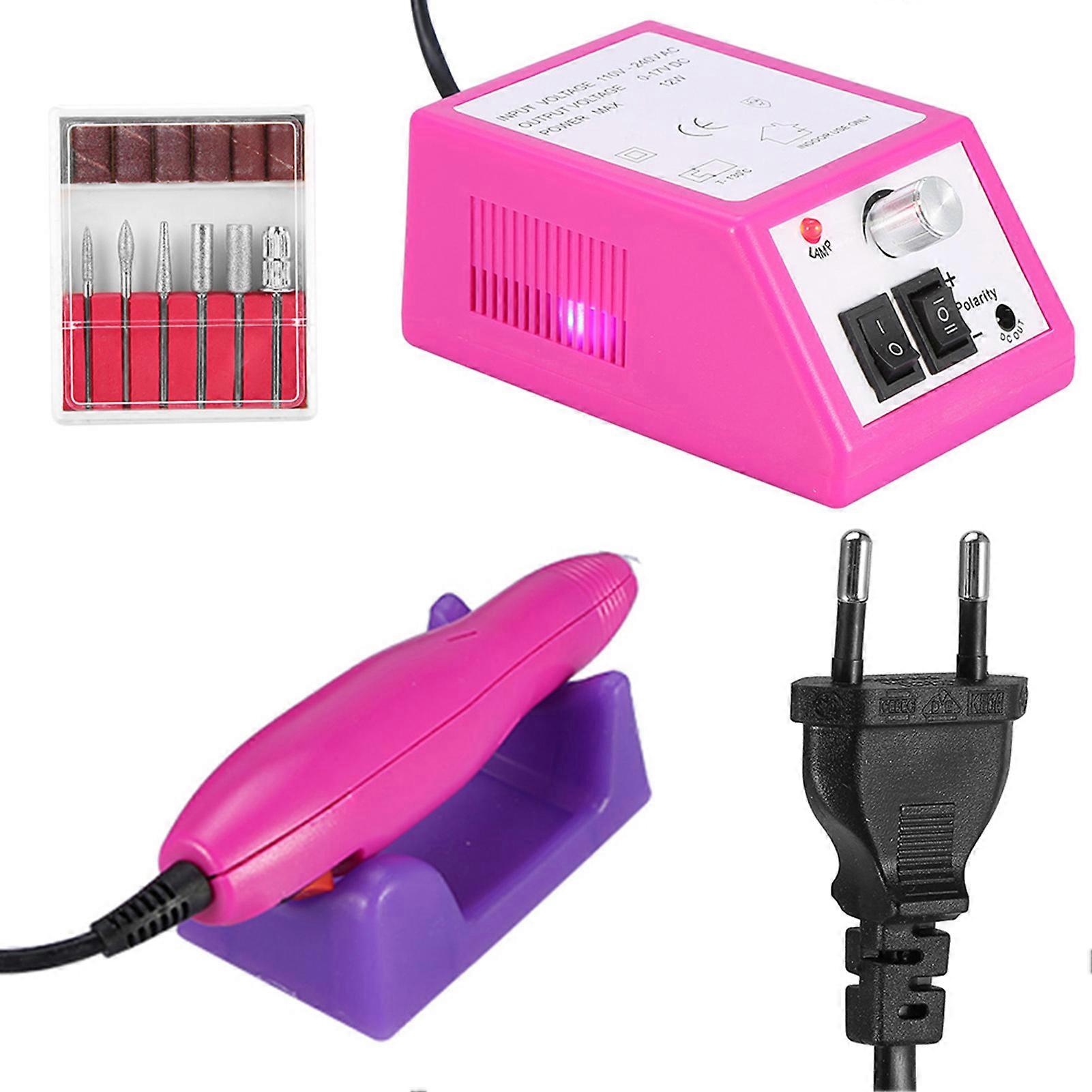 Professional Electric Nail Machine File Manicure Pedicure Sanding Drill ...
