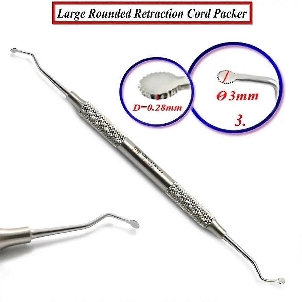 Dental Gingival Cord Packer Retraction Instruments Separator Serrated ...