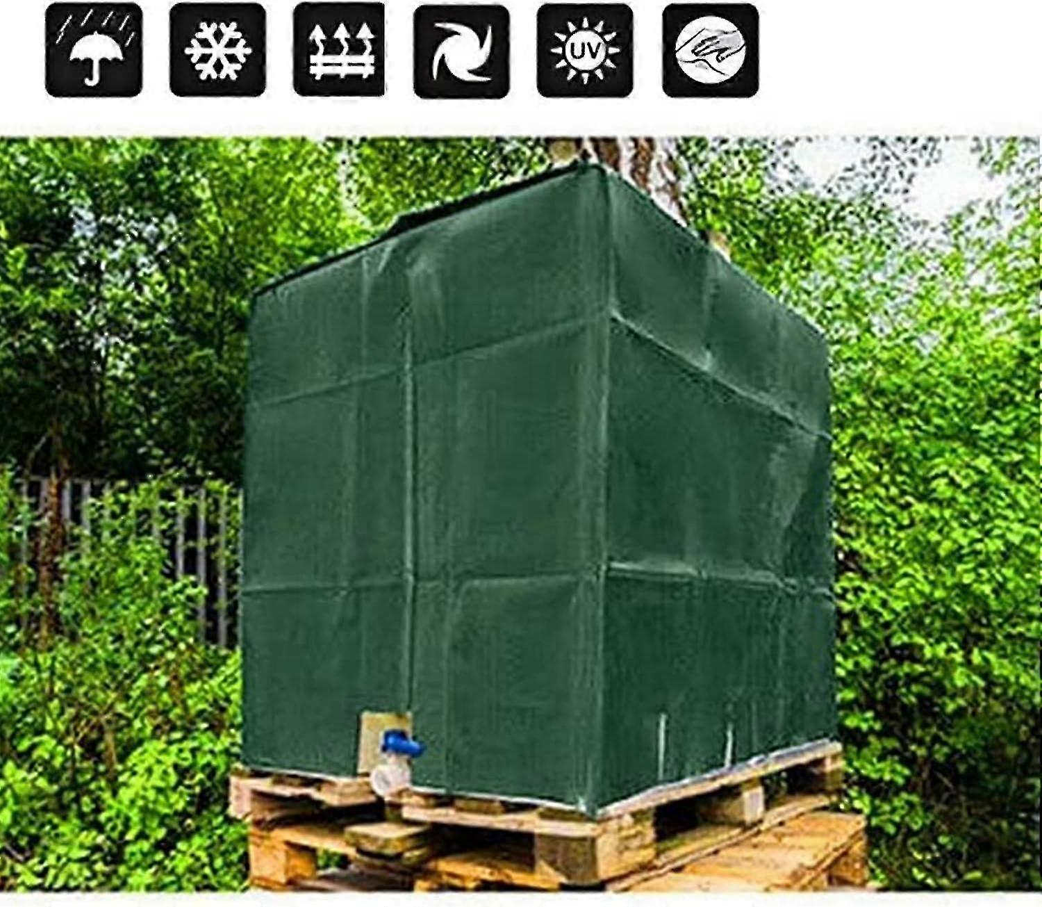 Tarpaulin for 1000L IBC Tank, Water Tank Cover Tank Protective Cover ...