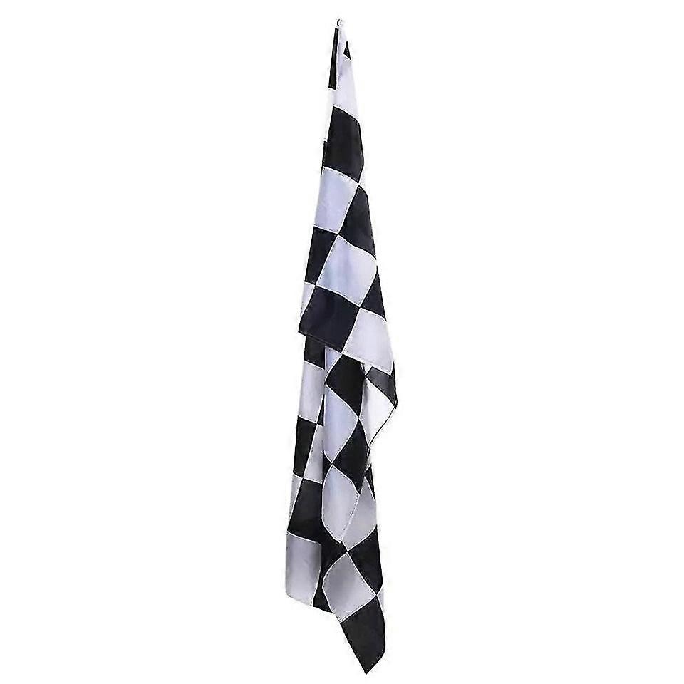 F1 Racing Flag 90x150cm 100% Polyester Classic Black White Checkered ...