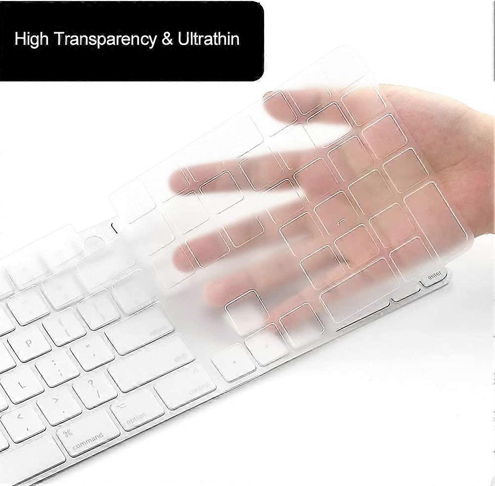 Ultra Thin TPU Keyboard Cover Protector Skin for Apple Magic Keyboard ...