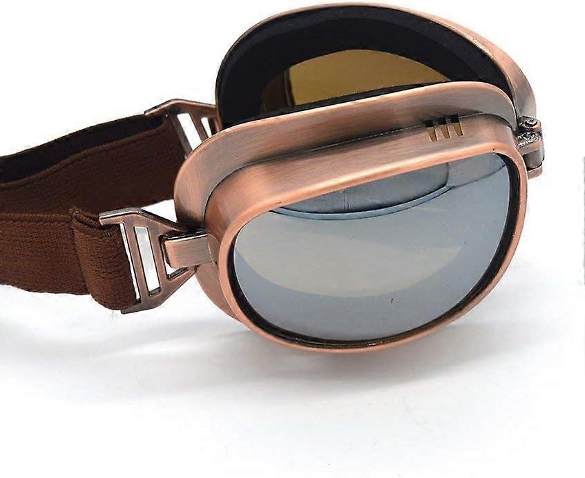 Motorcycle Goggles Vintage Pilot Goggles Retro Motocross Goggle Outdoor ...