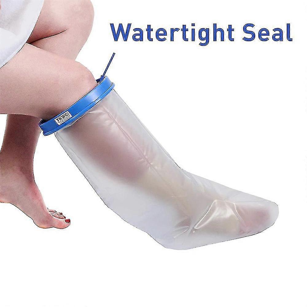 Wide Adult Short Leg Water Proof Leg Cast Cover For Showerwatertight ...