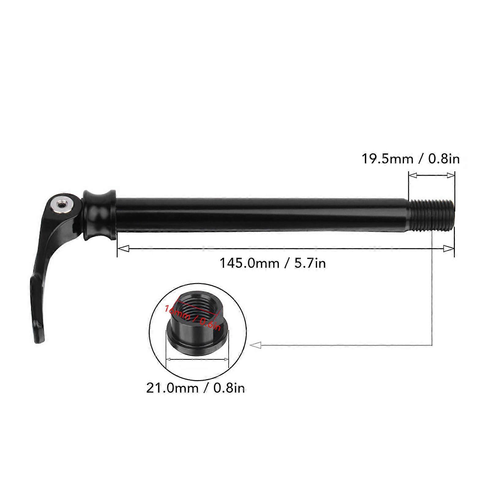 Bicycle Thru Axle Lever Aluminum Alloy Quick Release Bike Front Thru ...