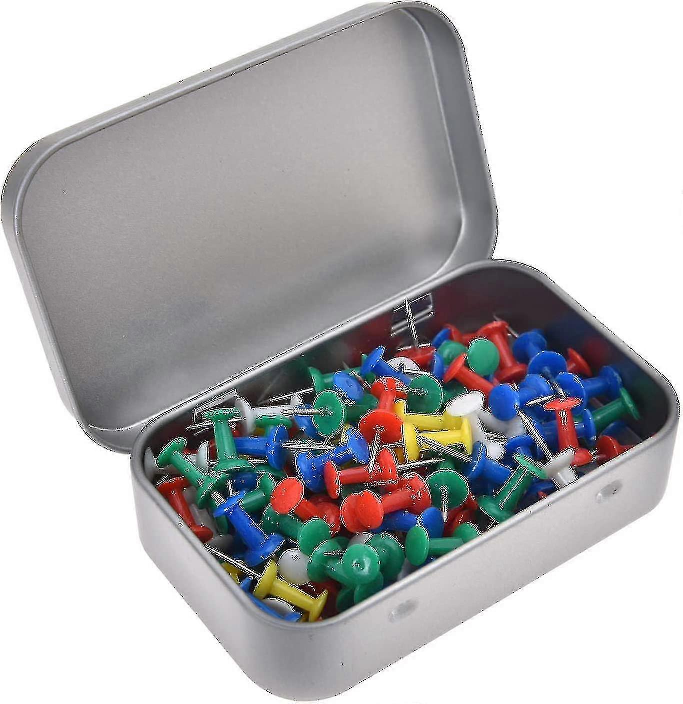 Metal Rectangular Empty Hinged Tins - 30 Pack Silver Mini Portable Box ...