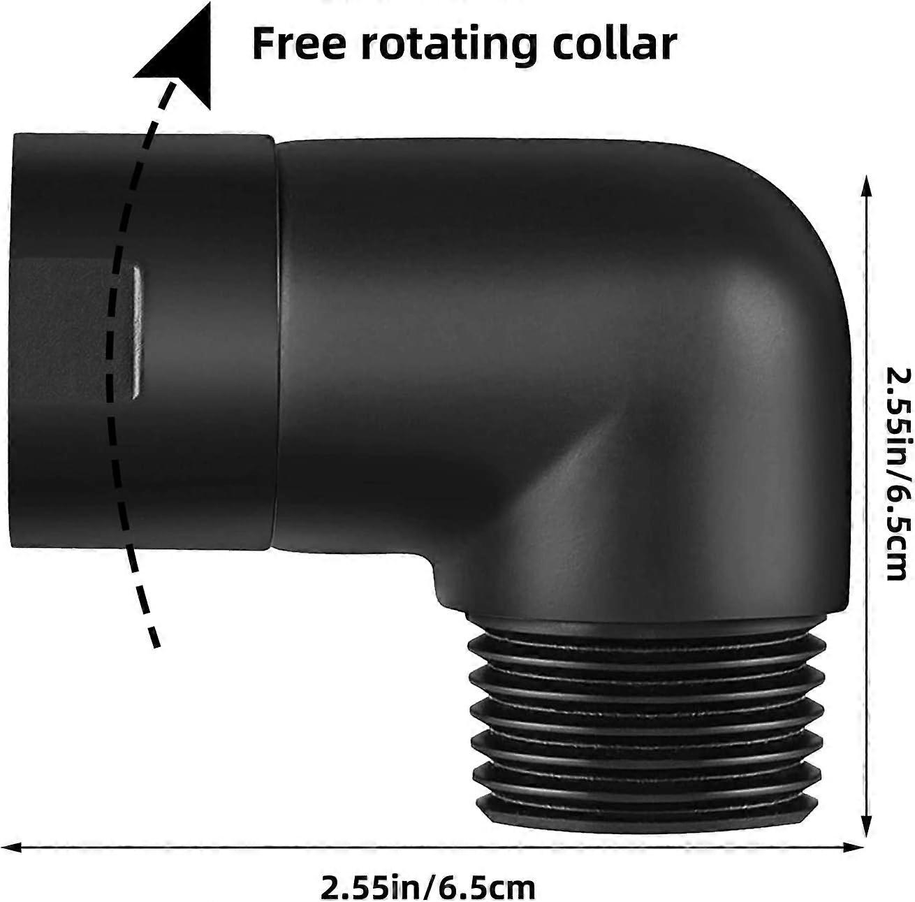 90 Degree Shower Head Adapter, Shower Head Elbow Adapter, Elbow Adapter ...