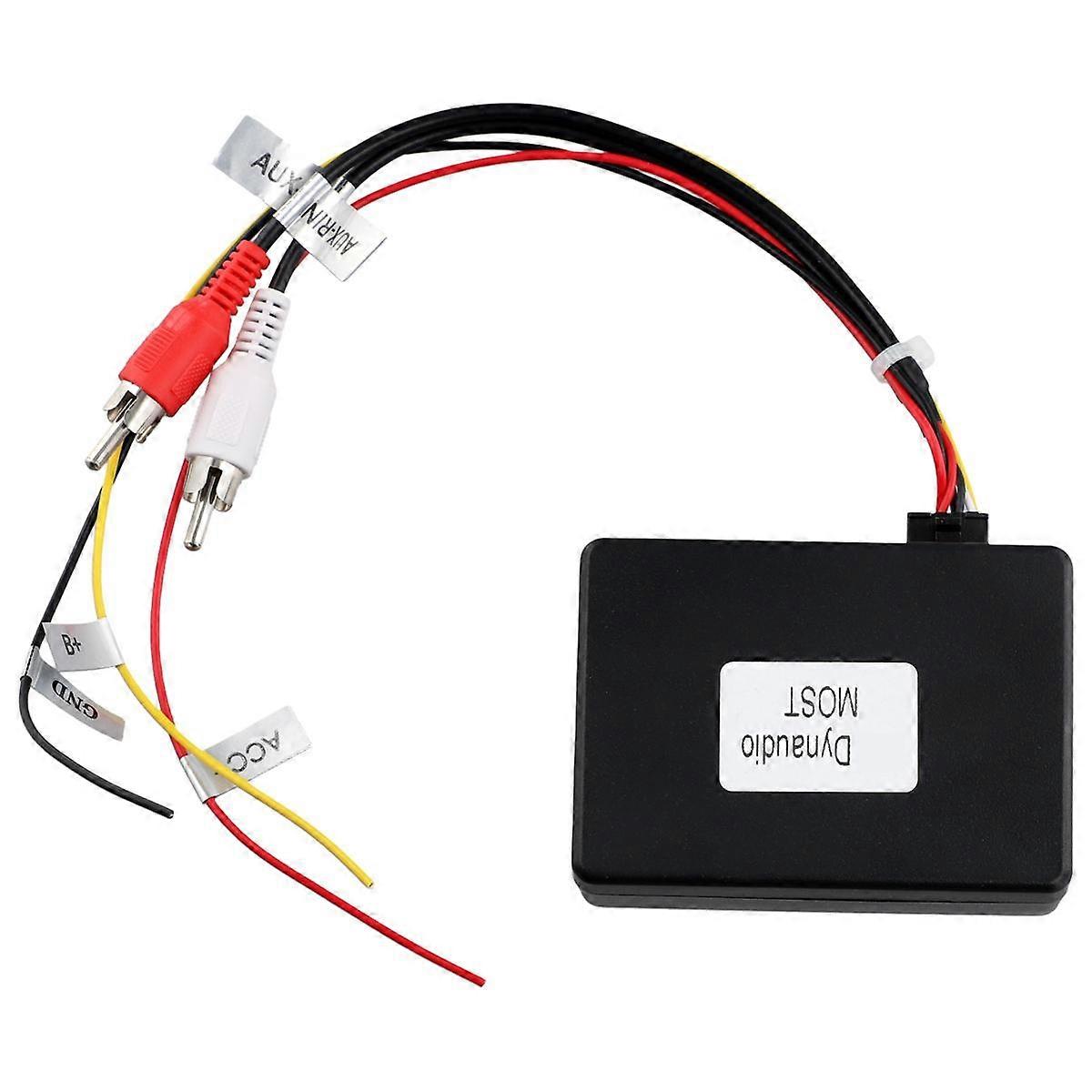 Car Stereo MOST Fiber Optical Radio Decoder Amplifier Adapter Box ...