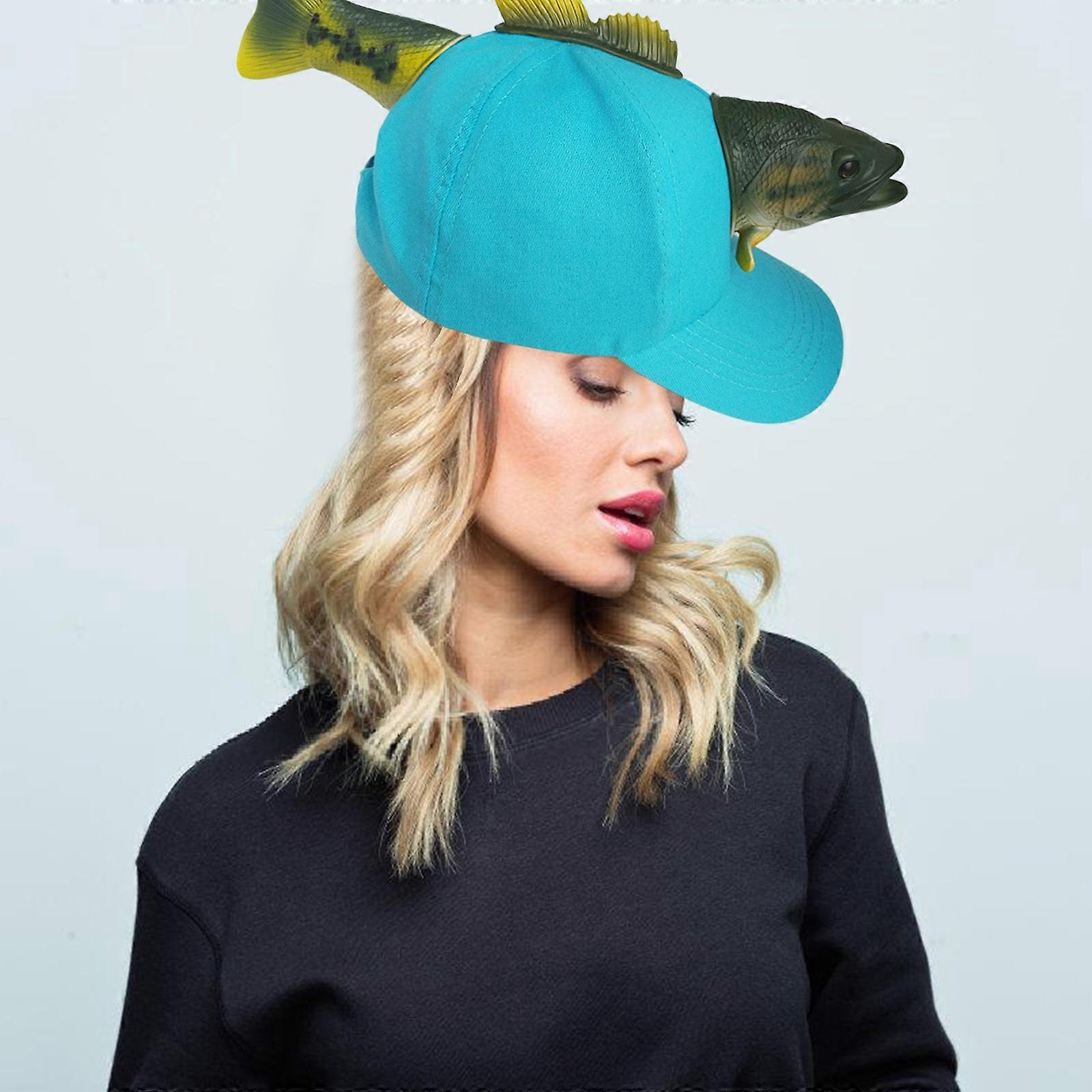 3D Fish Baseball Hat for Party Funny Sun Hat for Child Outdoor Sun Hat ...