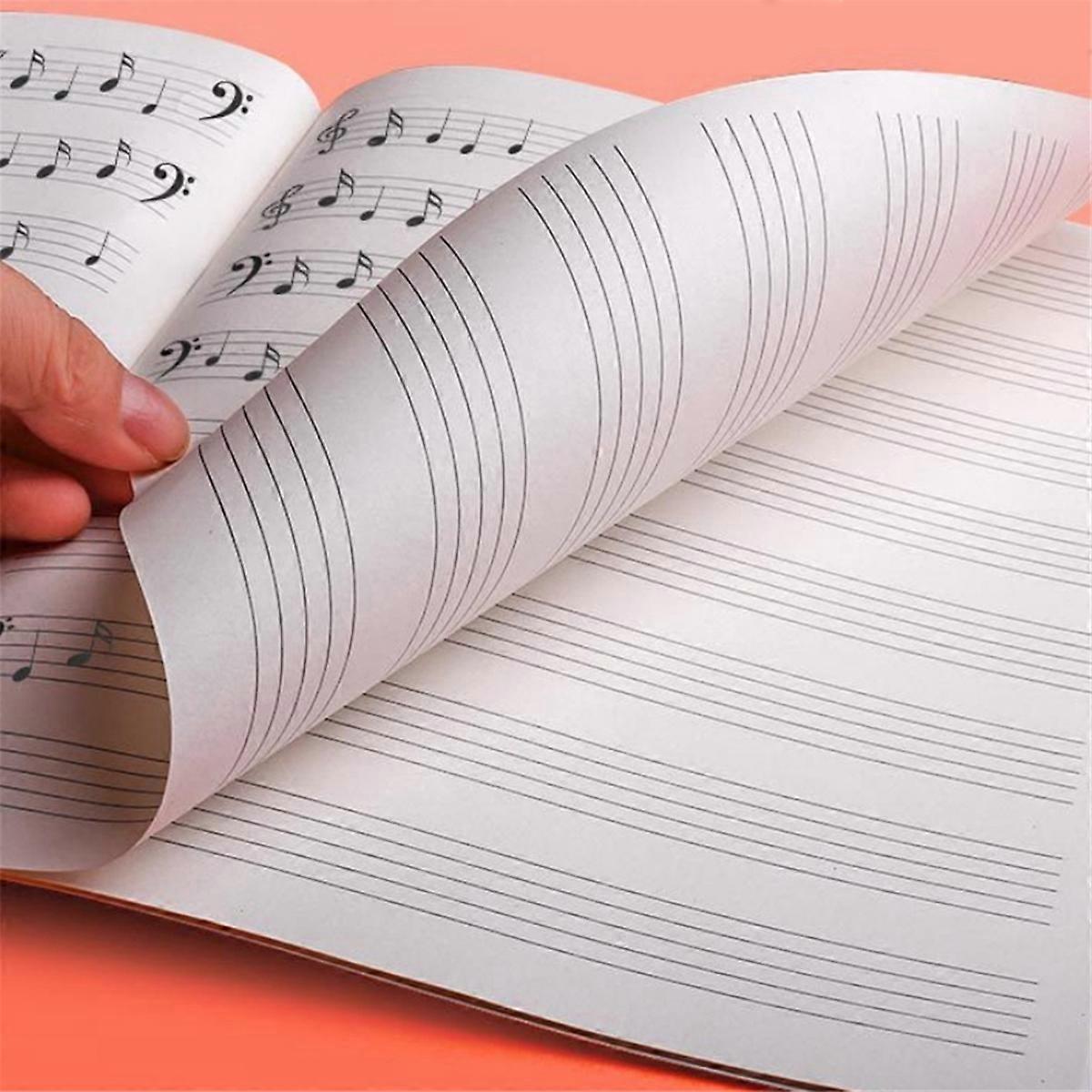 Stave Book Student Music Book Simple Note Pattern Piano Piano Book ...