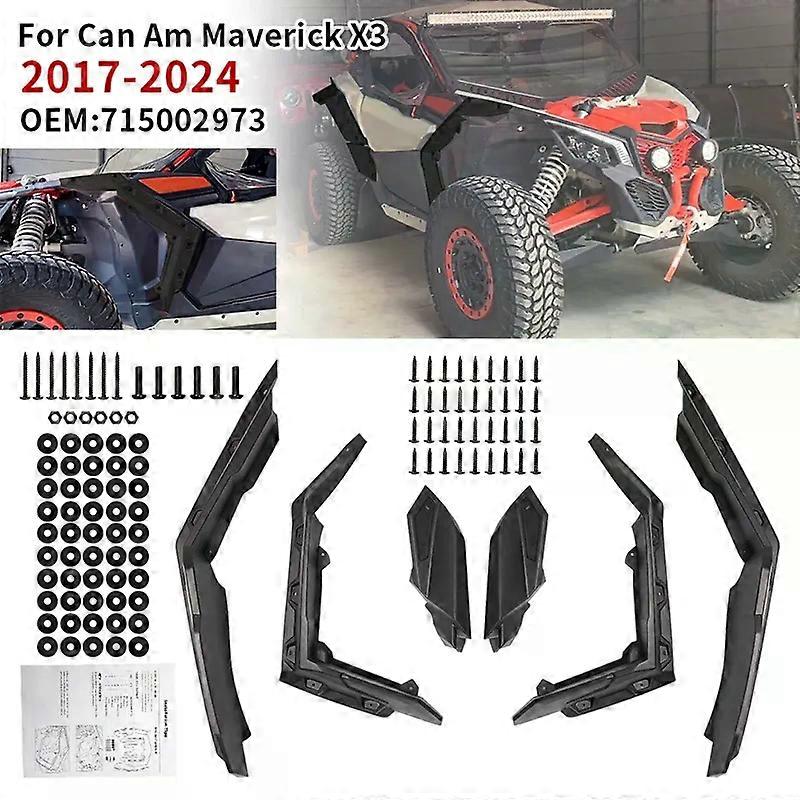 X3 Off-road UTV Front Rear Super Extended Guards Fender Flares For Can ...