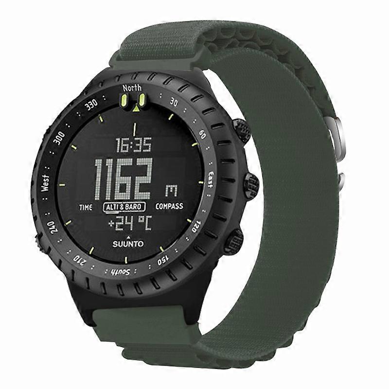 For Suunto Core Watch Band 22mm Nylon Loop Adjustable Wrist Strap with ...