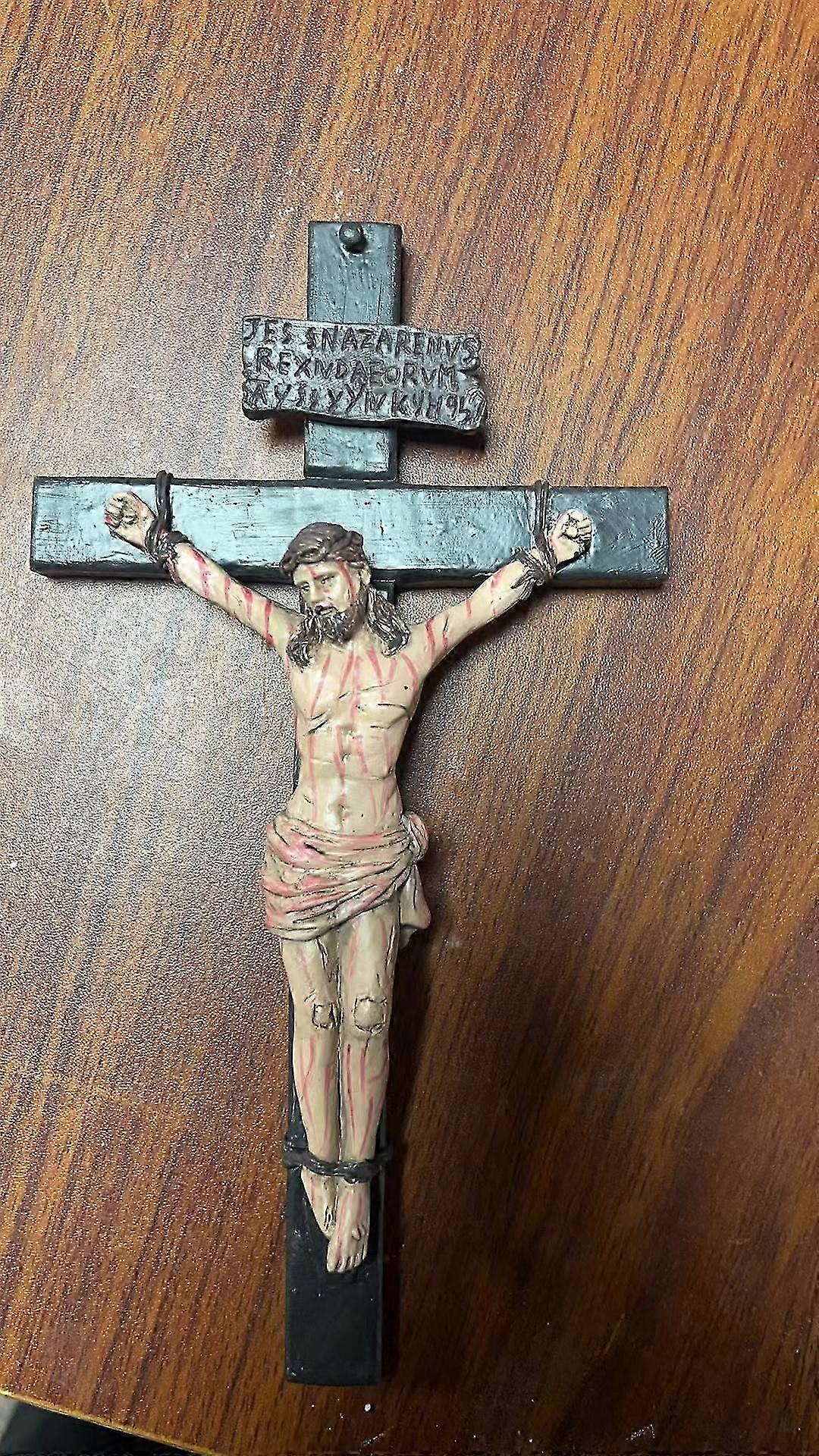 Realistic Crucifix Christ Wound For Meditation, Wall Cross, Domestic ...