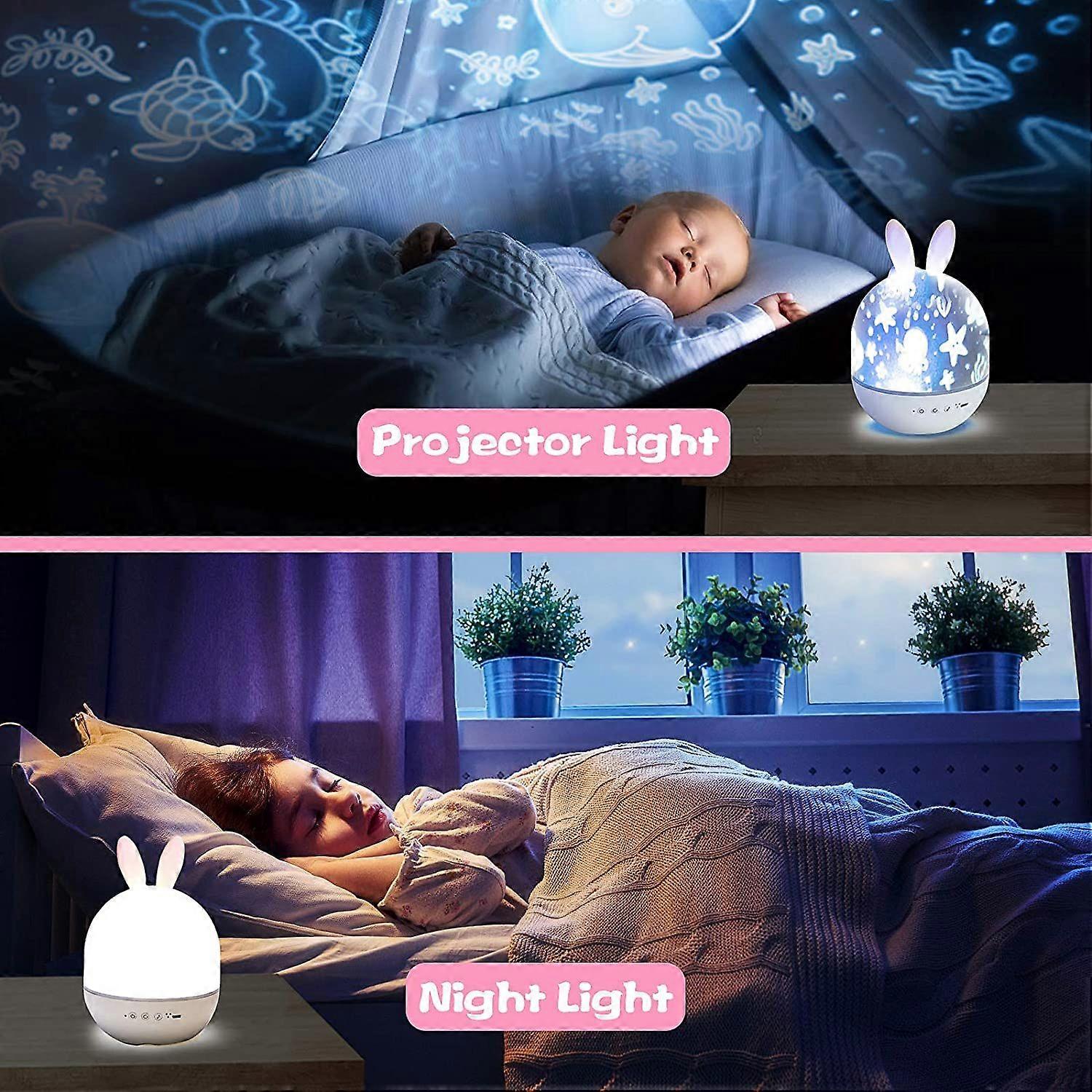 Night Light for Kids,Rotating Starry Night Light Projector with Remote ...