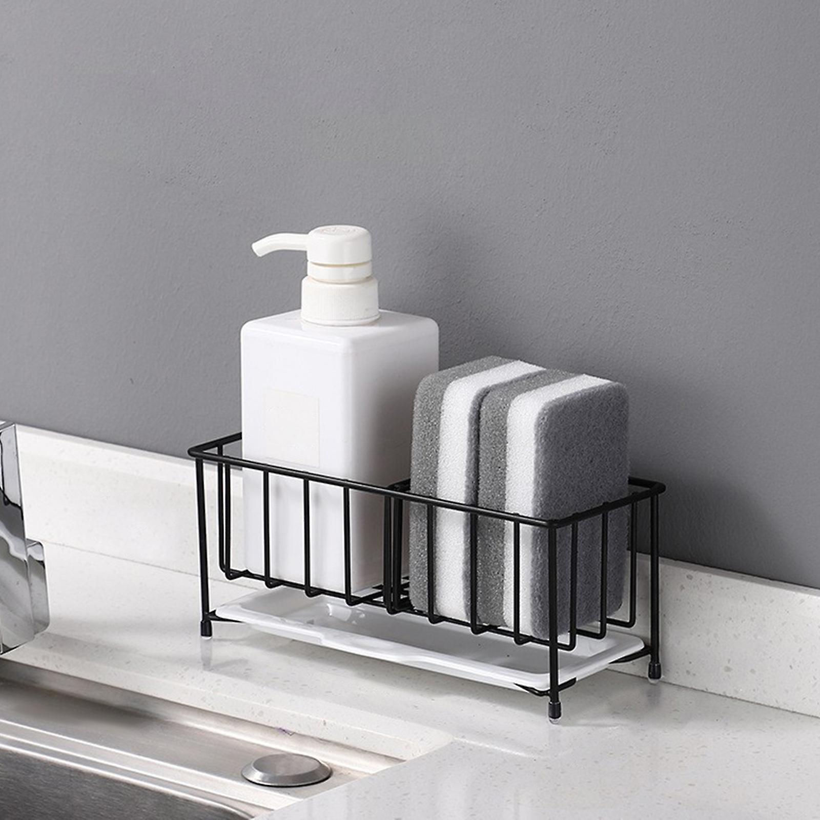 Køkkenvask Arrangør Caddy Ryddelig holder Afløb Krog Stativer ...