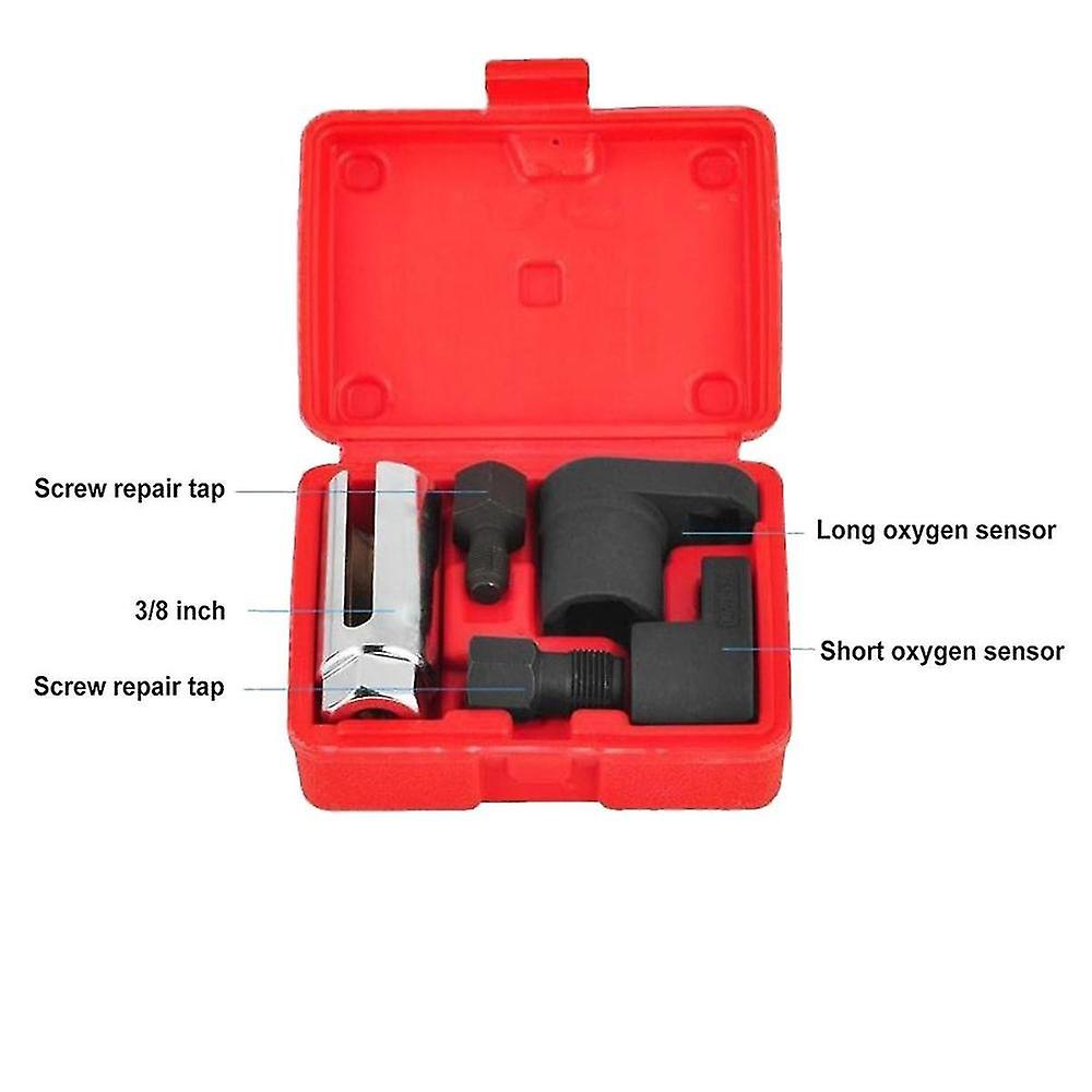 5pcs/set Oxygen Sensor Wrench Kit For Auto O2 Socket Removal Install ...