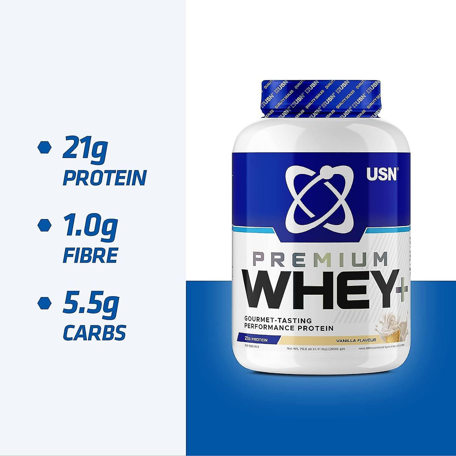 2kg USN Whey Protein Powder Muscle Building & Fast Recovery Shake ...