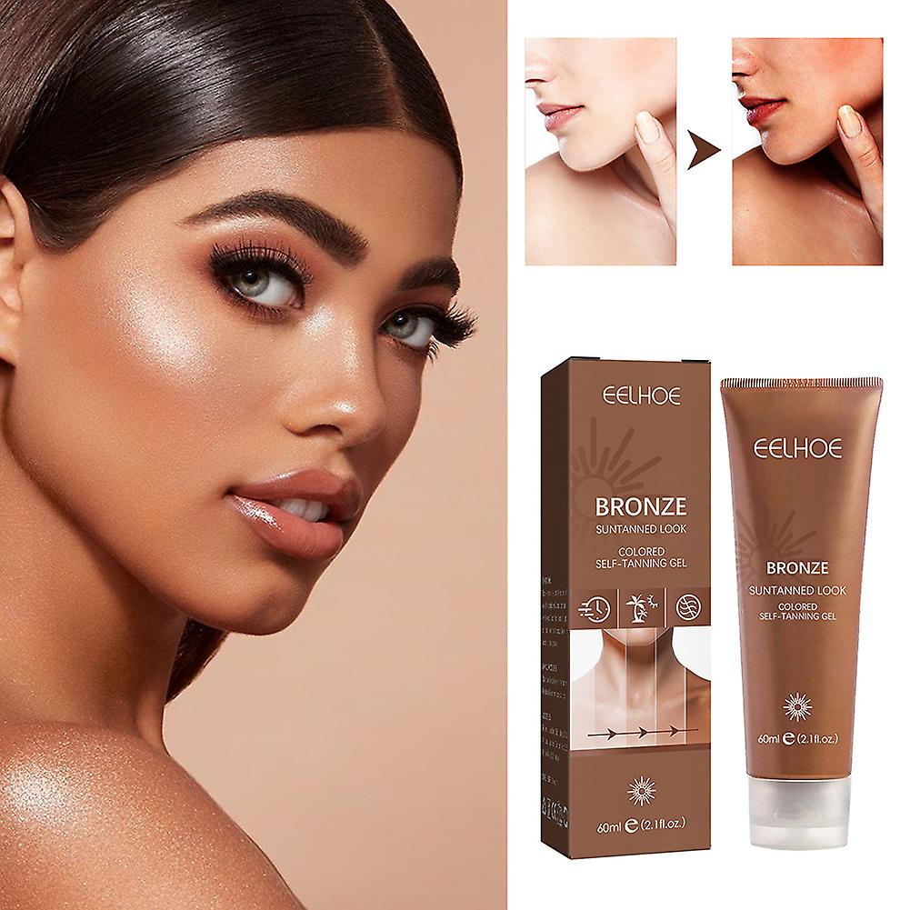 Moisturizing Self Tanning Lotion Natural-looking Self Tanning Gel for ...