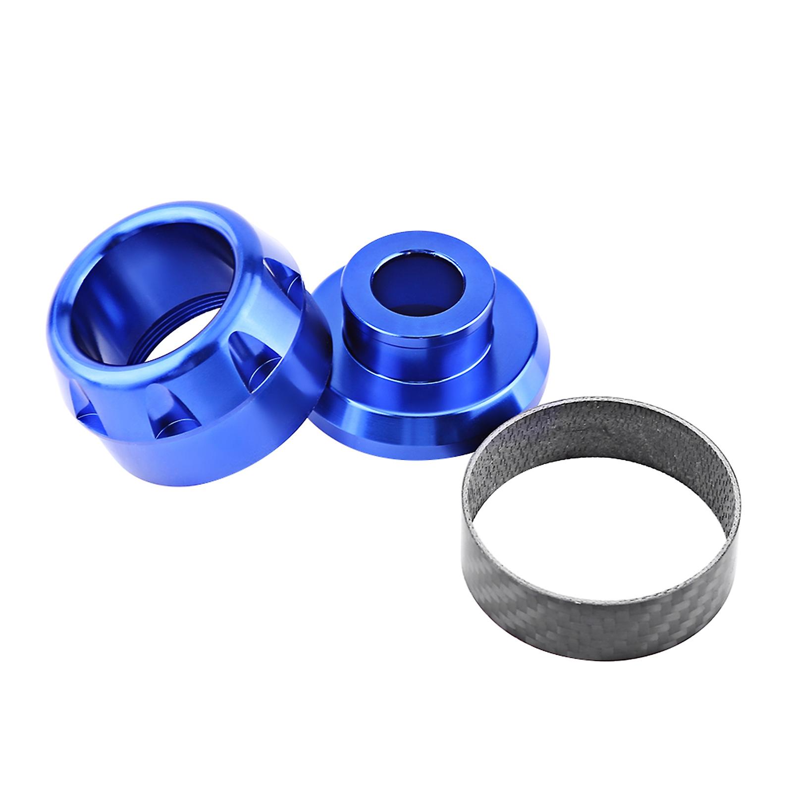 Motorcycle Front Fork Crash Protection Cups Carbon Fibre Anti-Fall Pair ...