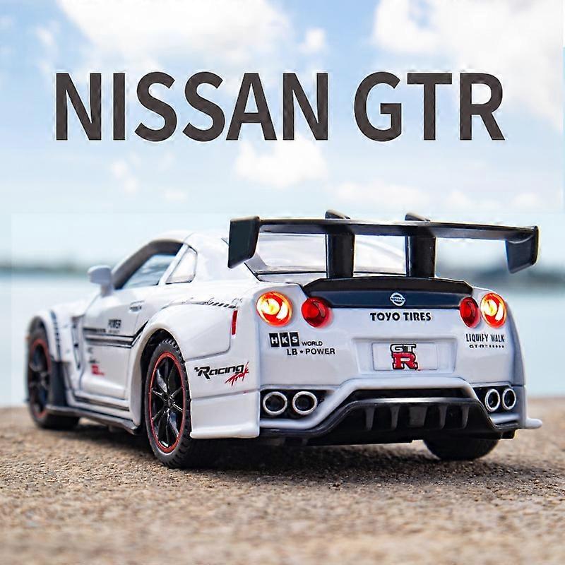 1:32 Nissan GTR R35 Supercar Alloy Car Toy Car Metal Collection Model ...