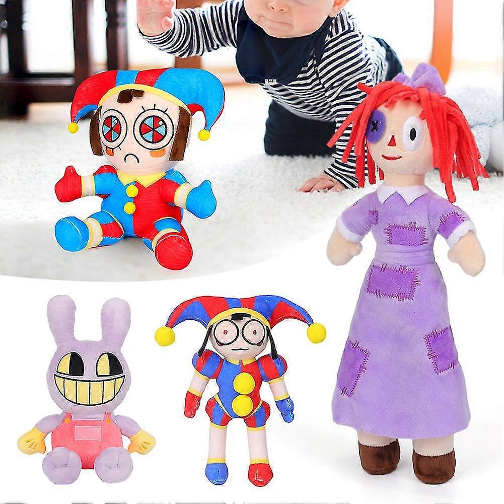 Digital Circus Plush,the Amazing Pomni And Jax Plushies Toy,new Digital ...