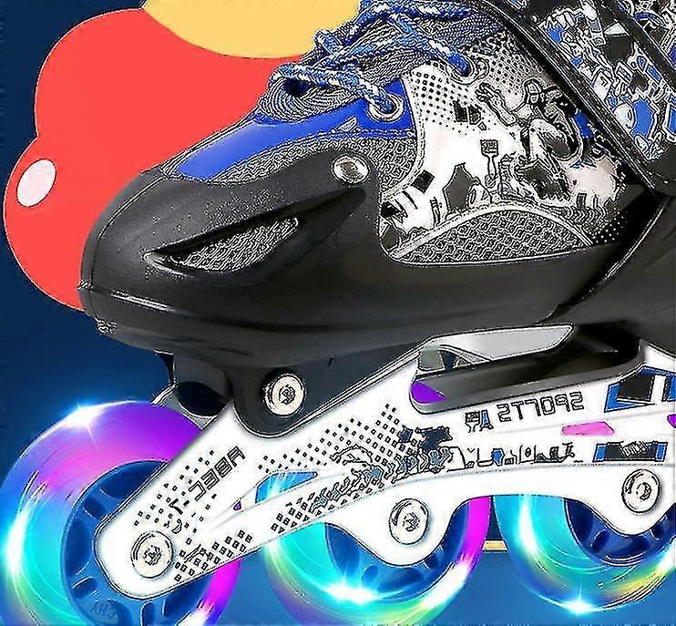 Adjustable Inline Skates For Kids And Adults With Full Light Up Wheels ...