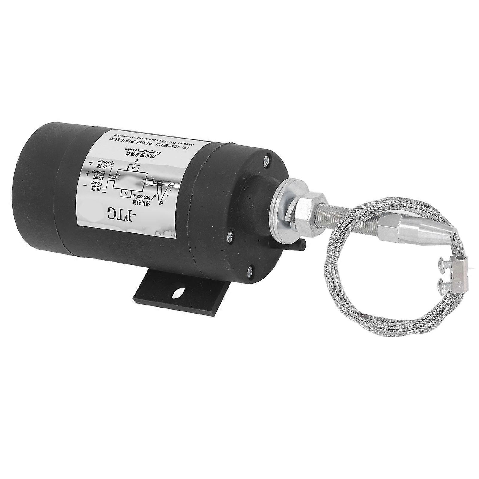 Engine Stop Valve Low Working Current Overload Protection Fuel Shut Off ...