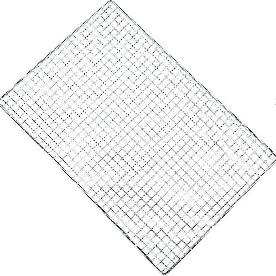 nice Stainless Steel Barbecue Mesh Steamer Mesh Household Barbecue Net ...