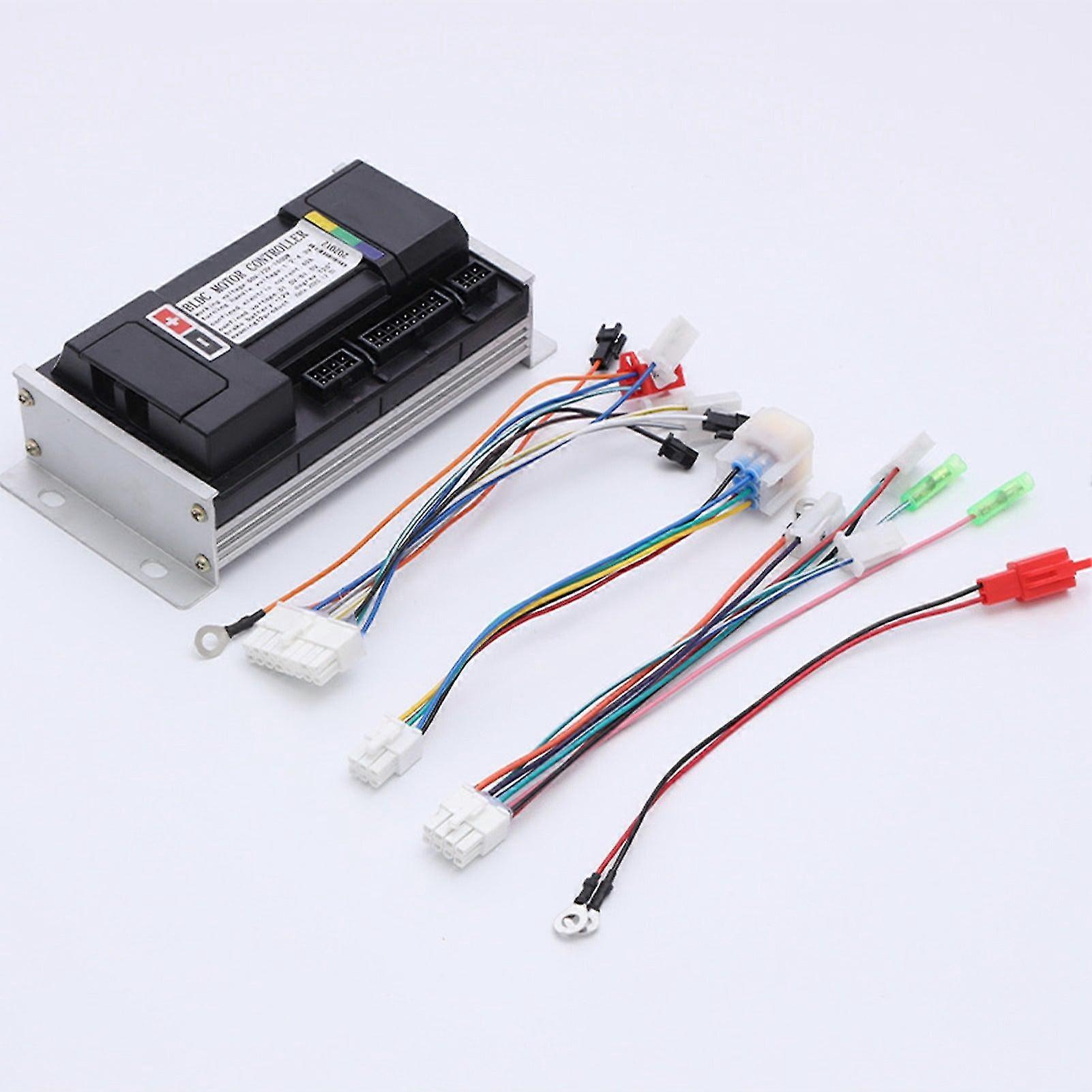 Universal dc brushless hub motor sine wave controller 1500w 60-72v 40a ...
