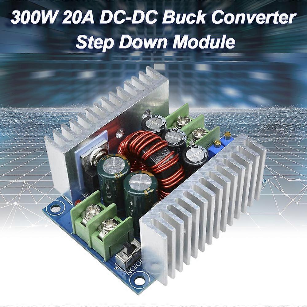 300W 20A DC-DC Buck Converter Step Down Module DC 6-40V to DC 1.2-36V ...