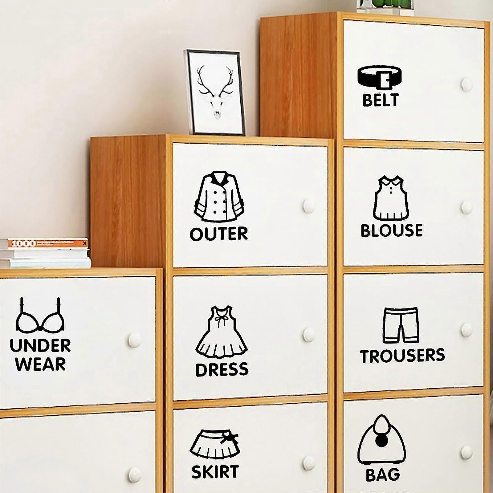 Home Decor Wardrobe Sign Sticker Home Decor Wardrobe Sign Sticker Decal ...