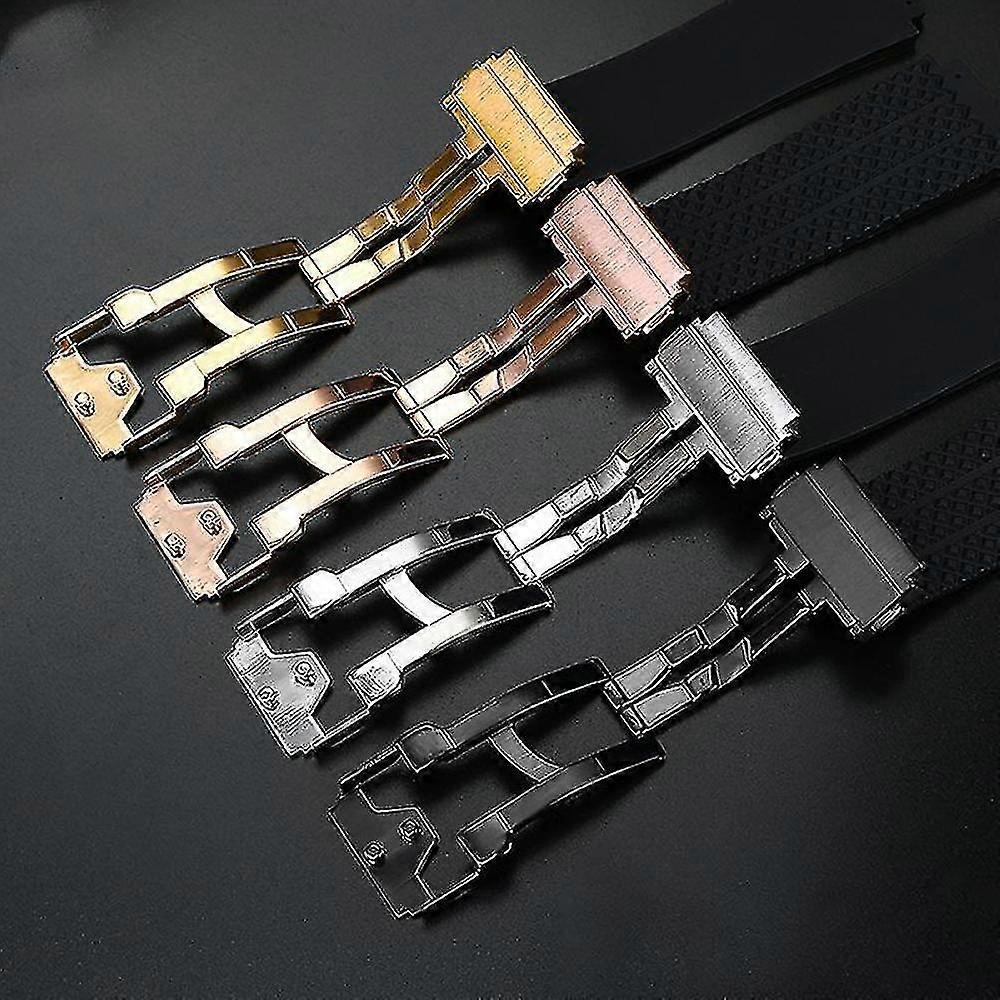 Watchband For Hublot Big Bang Silicone 25*19mm Waterproof Men's Watch ...