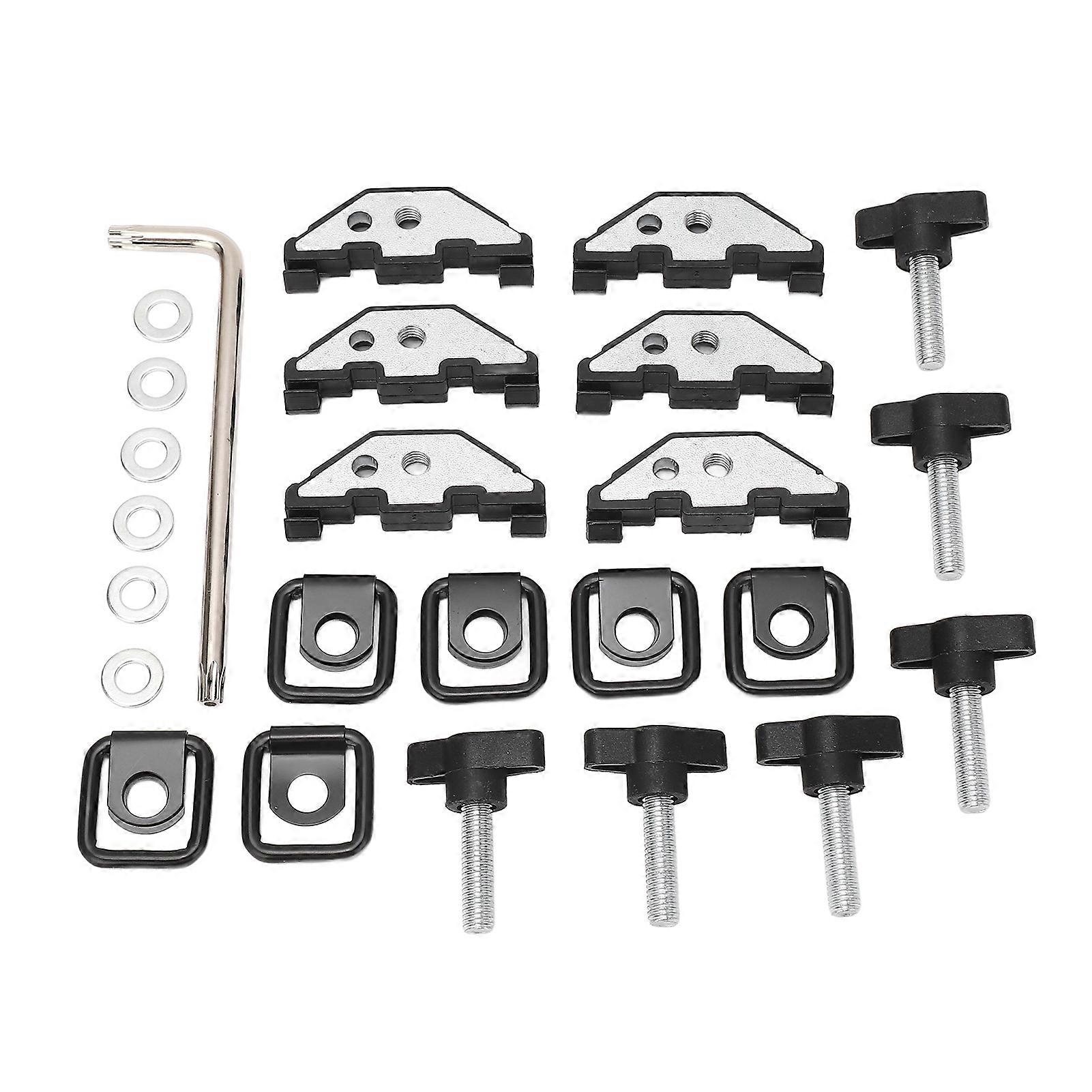 Hard Top Bolts and Nut Clips Kit Quick Removal Fastener Thumb Screws ...