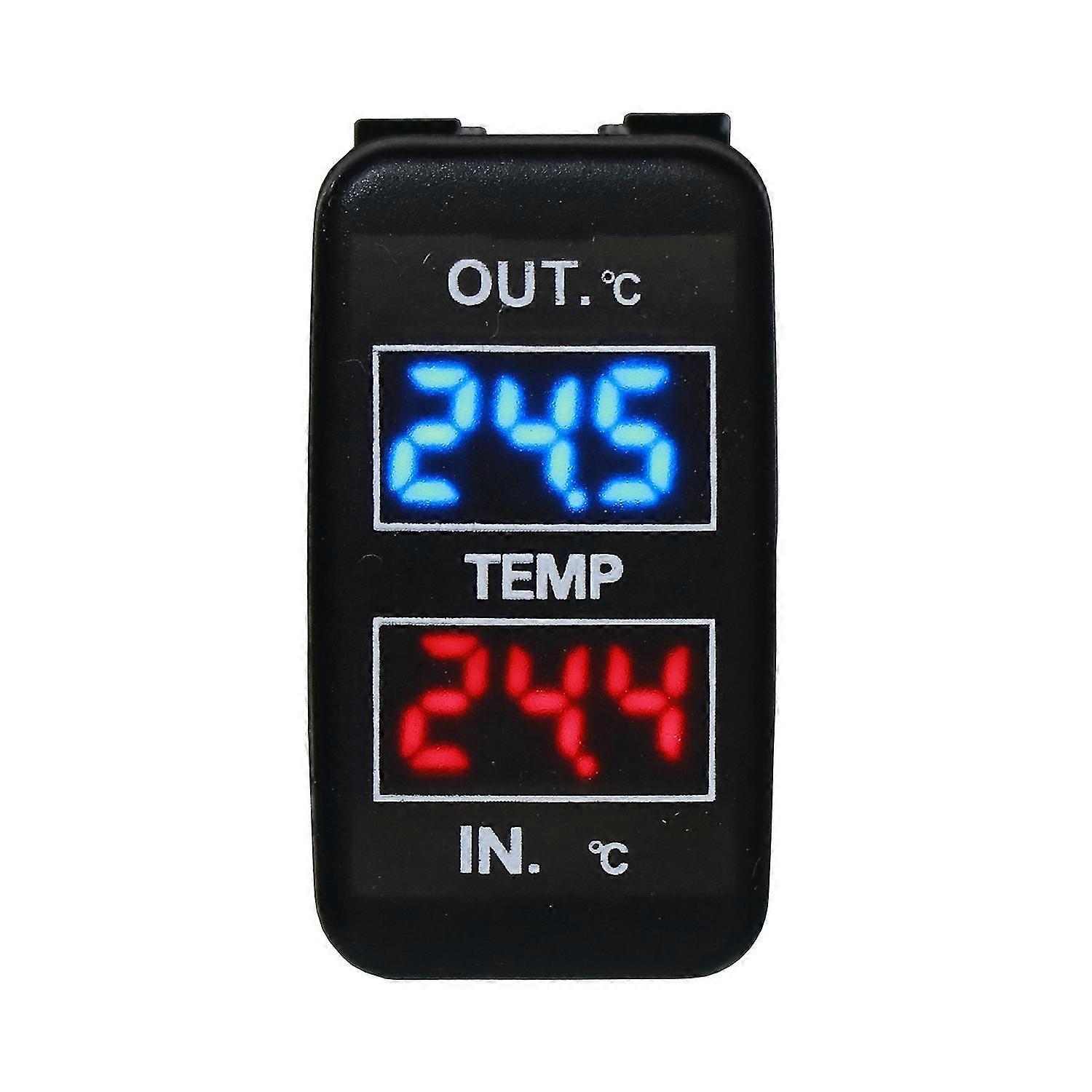 Dual Temperature Display Inside and Outside the Car Dual Temperature ...