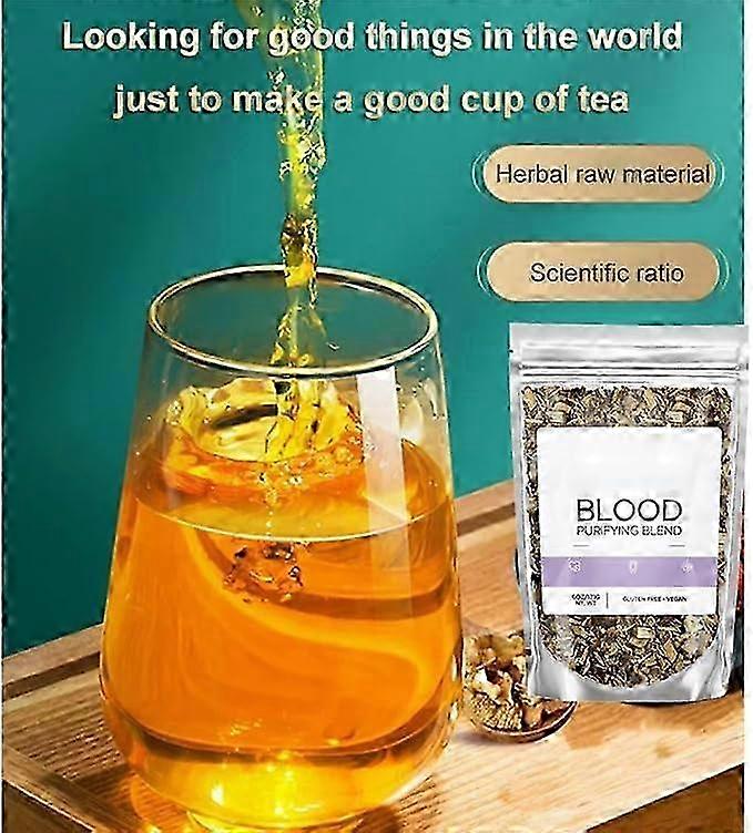 Earthly Blood Purifying Blend Tea, 2024 Organic Earthly Holistic Herbs ...