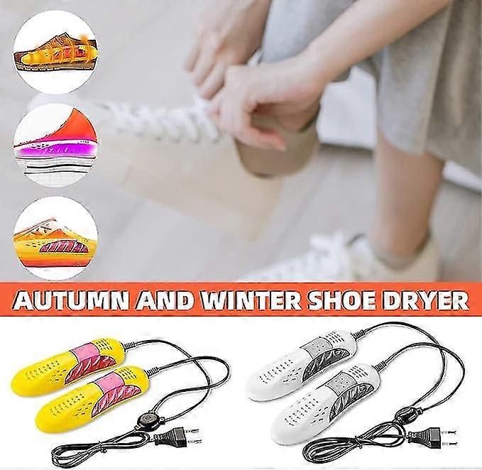 Electric Shoe Heater Warmer Dryer, Shoe Dryer With Uv Light, Portable ...