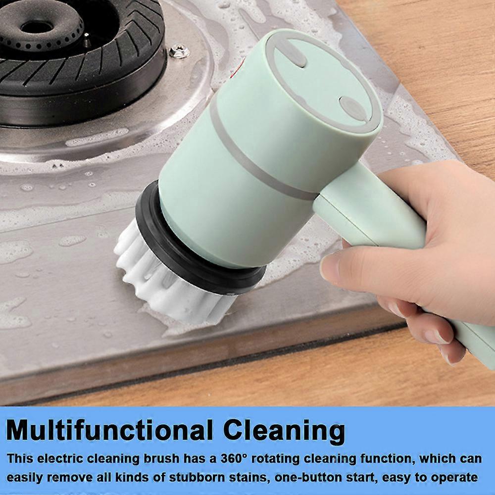 Wireless Electric Cleaning Machine USB Rechargeable Automatic Kitchen ...