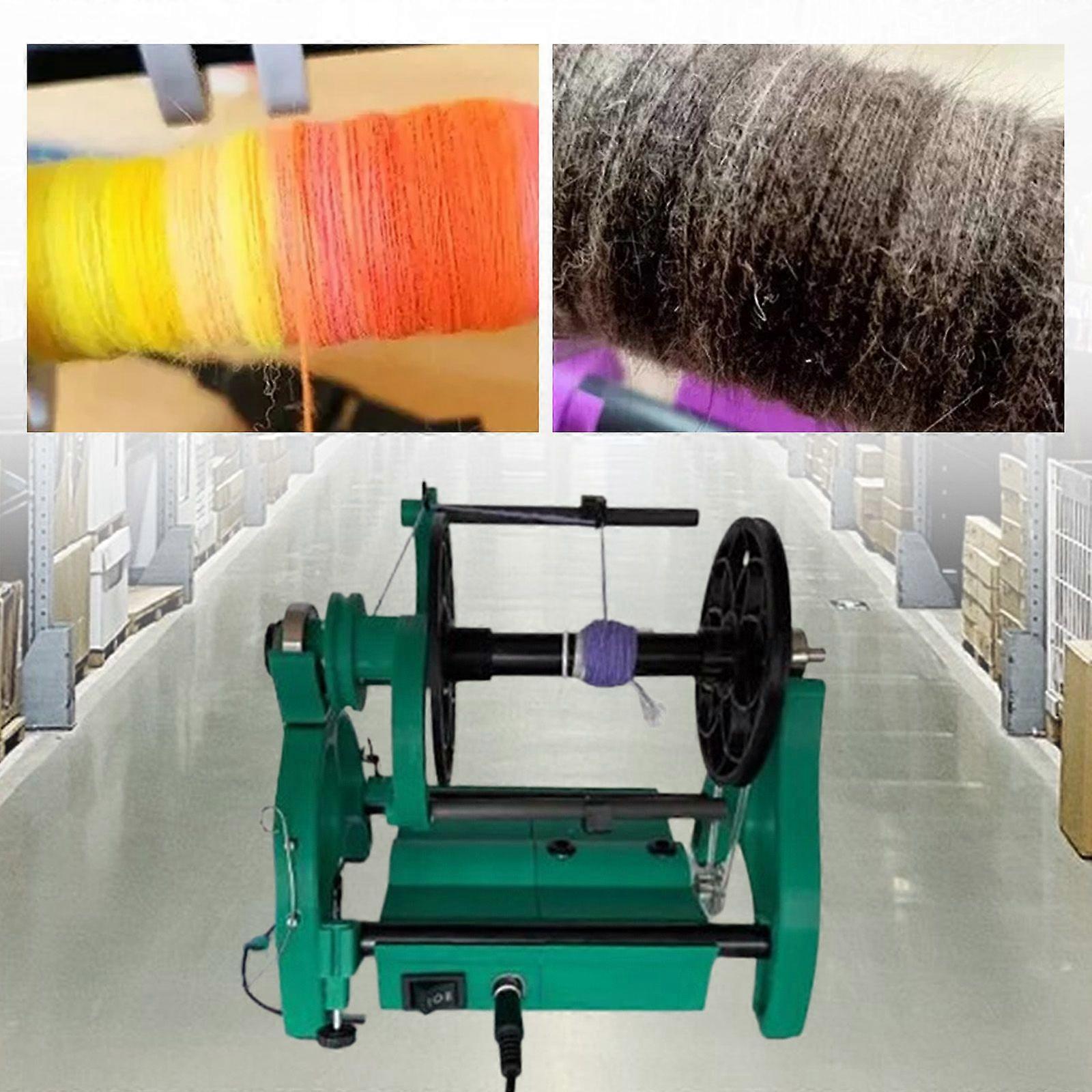 12V 800 RPM Household Mini Electric Spinning Wheel Small Wool Spinning ...