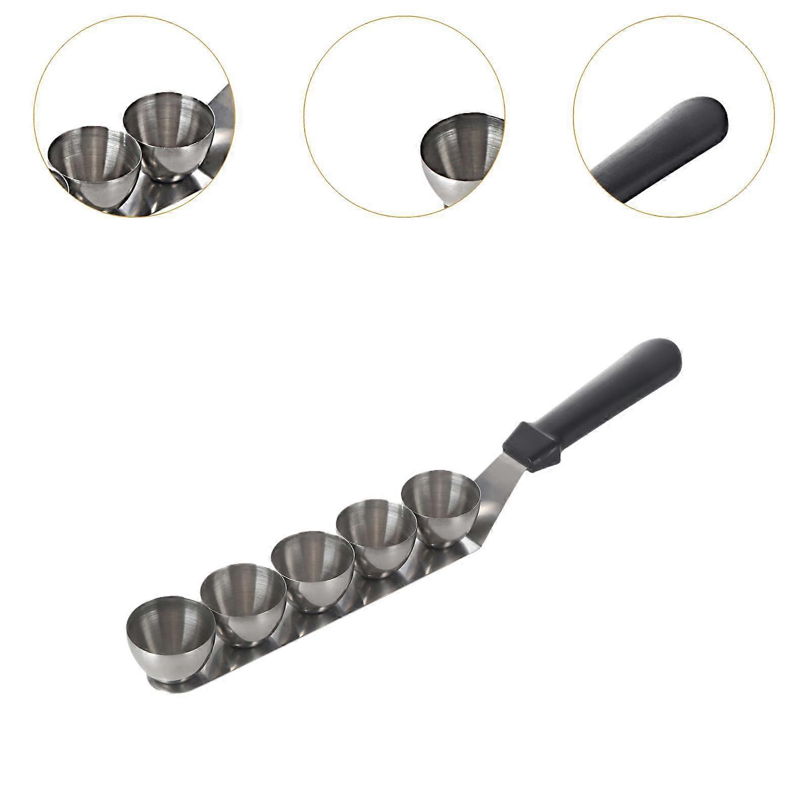 Quail Egg Liquid Holder Meatball Batter Plate BBQ Egg Dispenser Tray ...