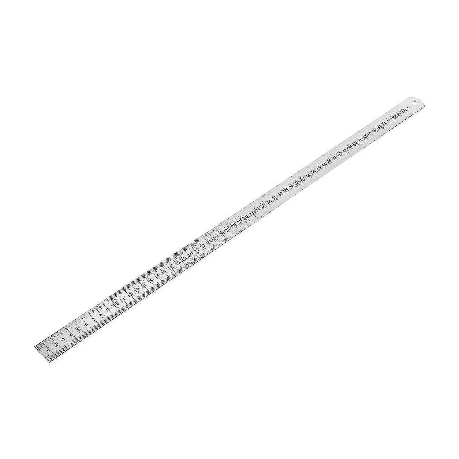 Metal Straight Edge Ruler 60cm 24 Inch Metric Stainless Steel ...