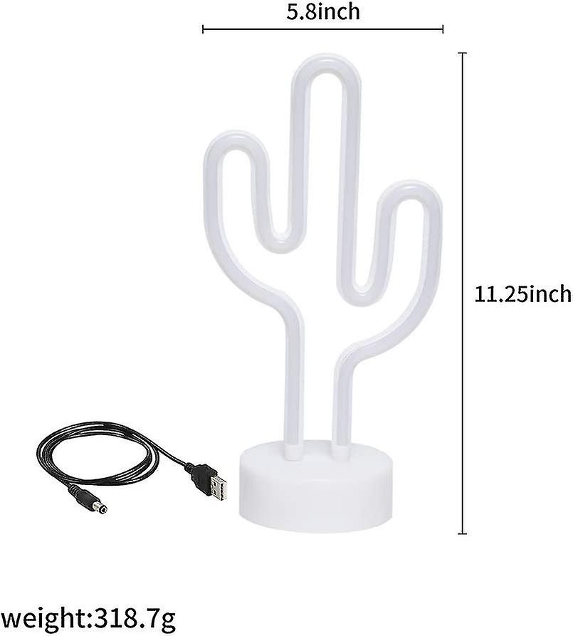 Cactus Led Lights Neon Signs Cactus Neon Kids Night Lights With ...