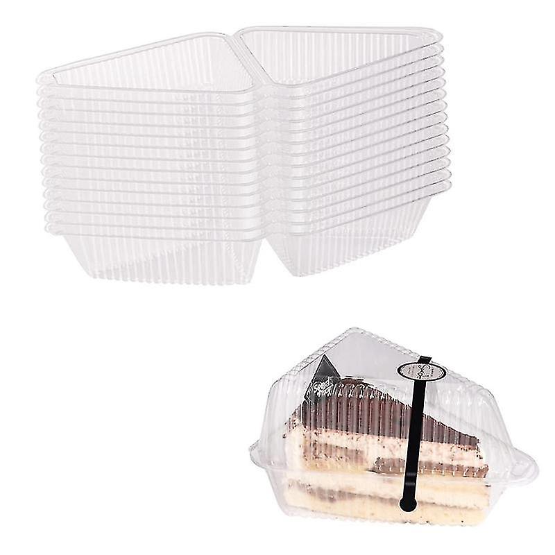 100pcs Triangle Cheesecake Boxes Cake Box Triangle Pie Holders Cake ...