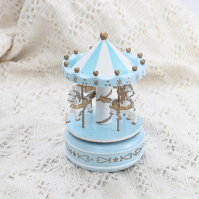 Wood Miniature Carousel | Fruugo UK