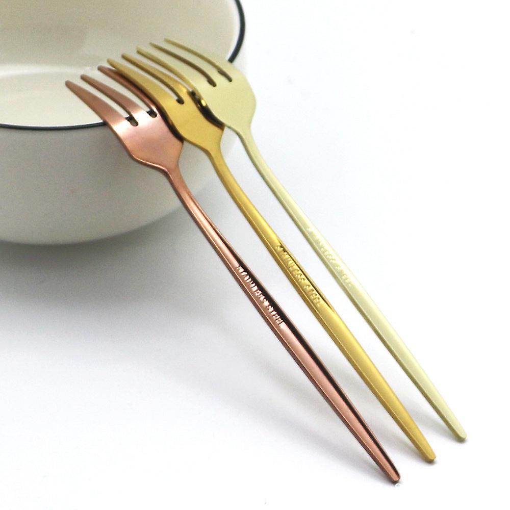 Portuguese Stainless Steel Small Fork Western Daily Refreshments Cake ...