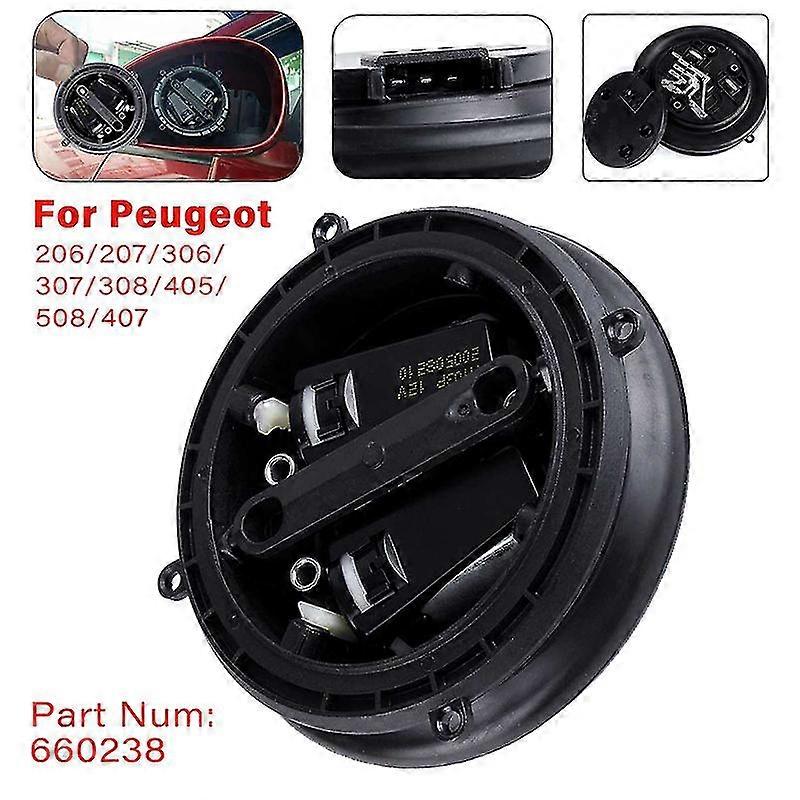 660246 Car Side Rear View Folding Mirror Motor Actuator for 307 408 for ...