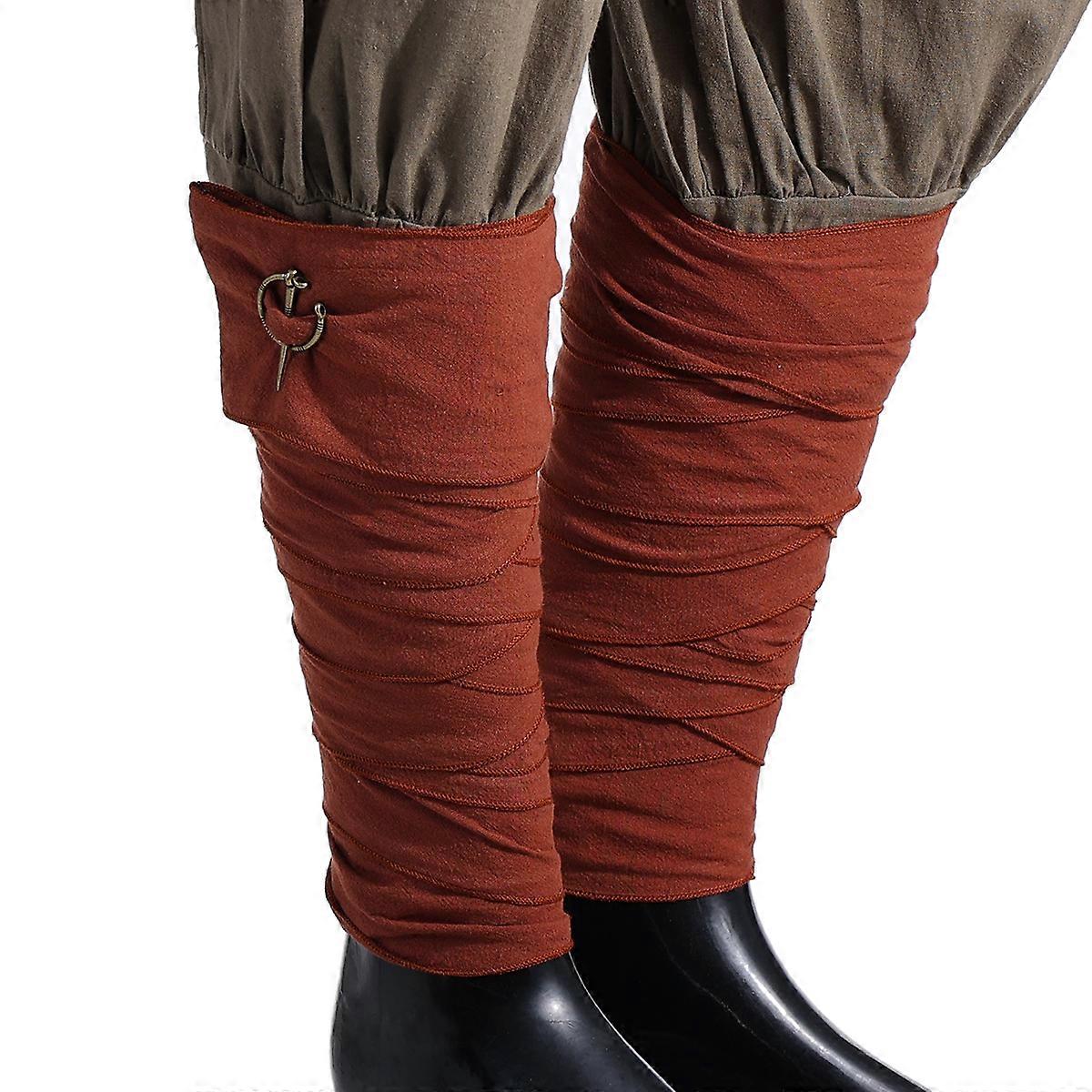 Medieval Larp Sca Viking Putties Leg Wraps With Clasps Vintage Mens ...