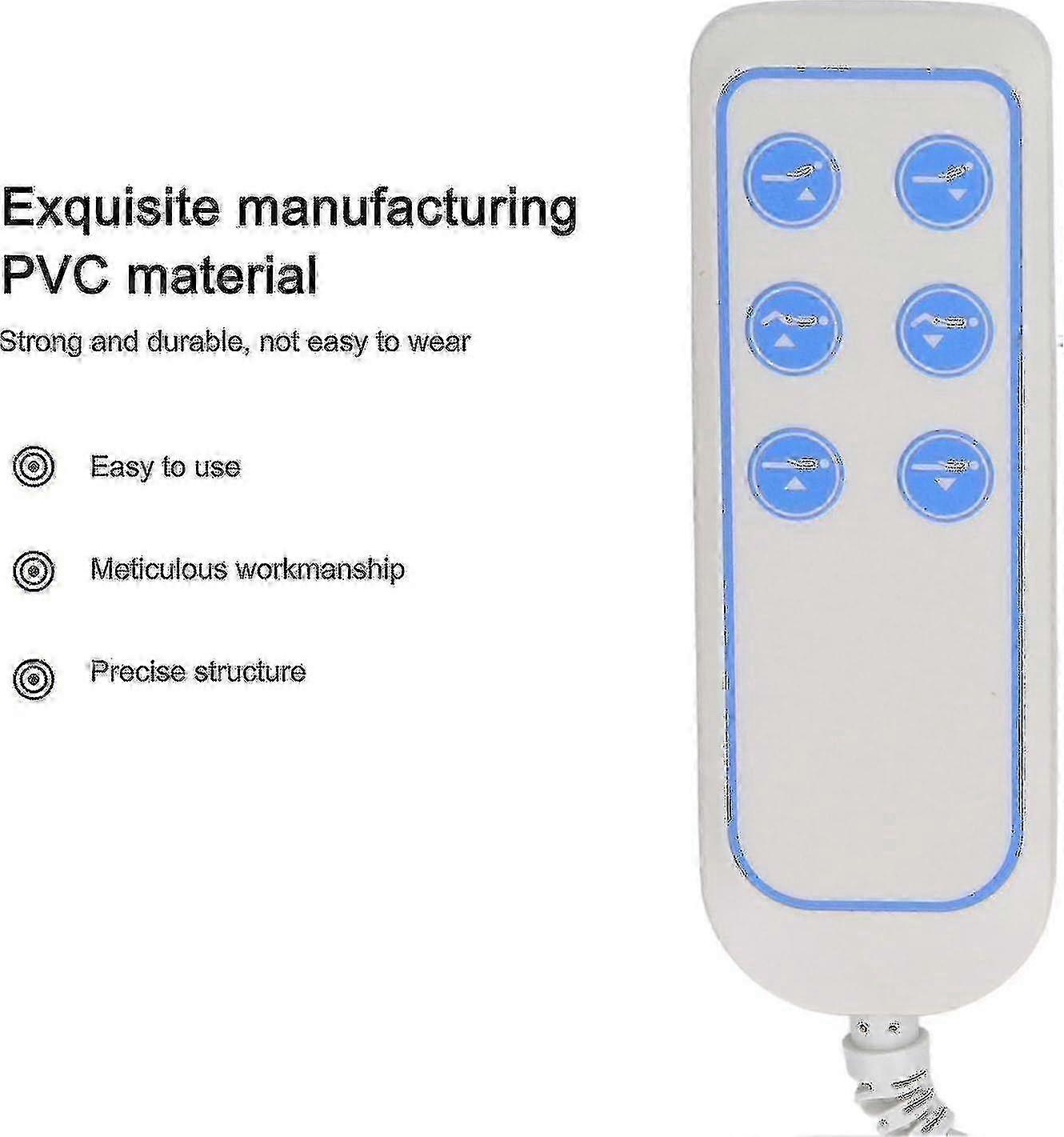 Universal 6 Button Motor Hospital Bed Remote Control - Replacement ...