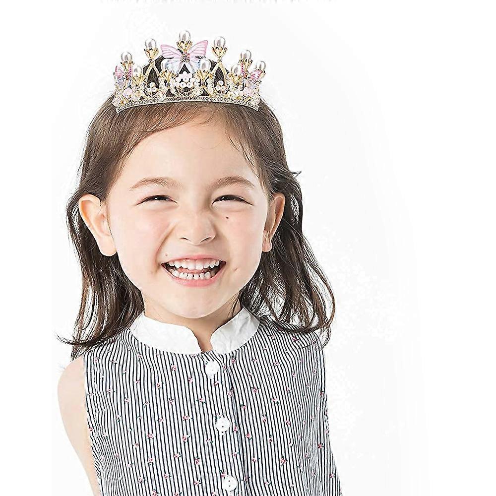 Girls' Princess Tiaras - Handmade Crystal Tiara - Birthday Crown ...