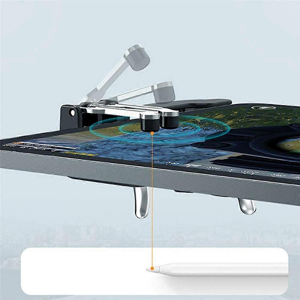 H11 6 Finger Mobie Controller for PUBG Gamepad Tablet Trigger Handle Portable Game Grip Handles ...