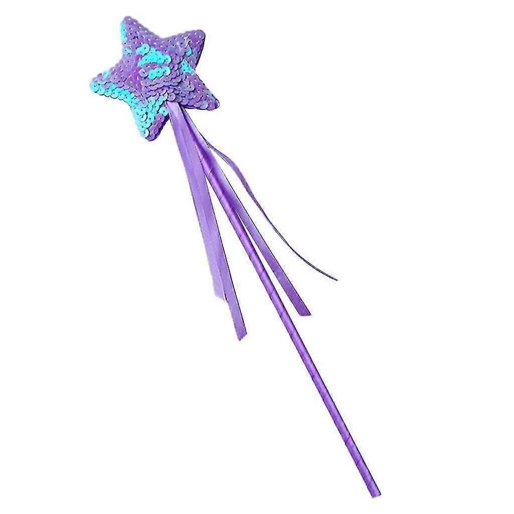 Magic Stick Star Sequins Cosplay Props Fairy Star Sequins Wand Ornament ...