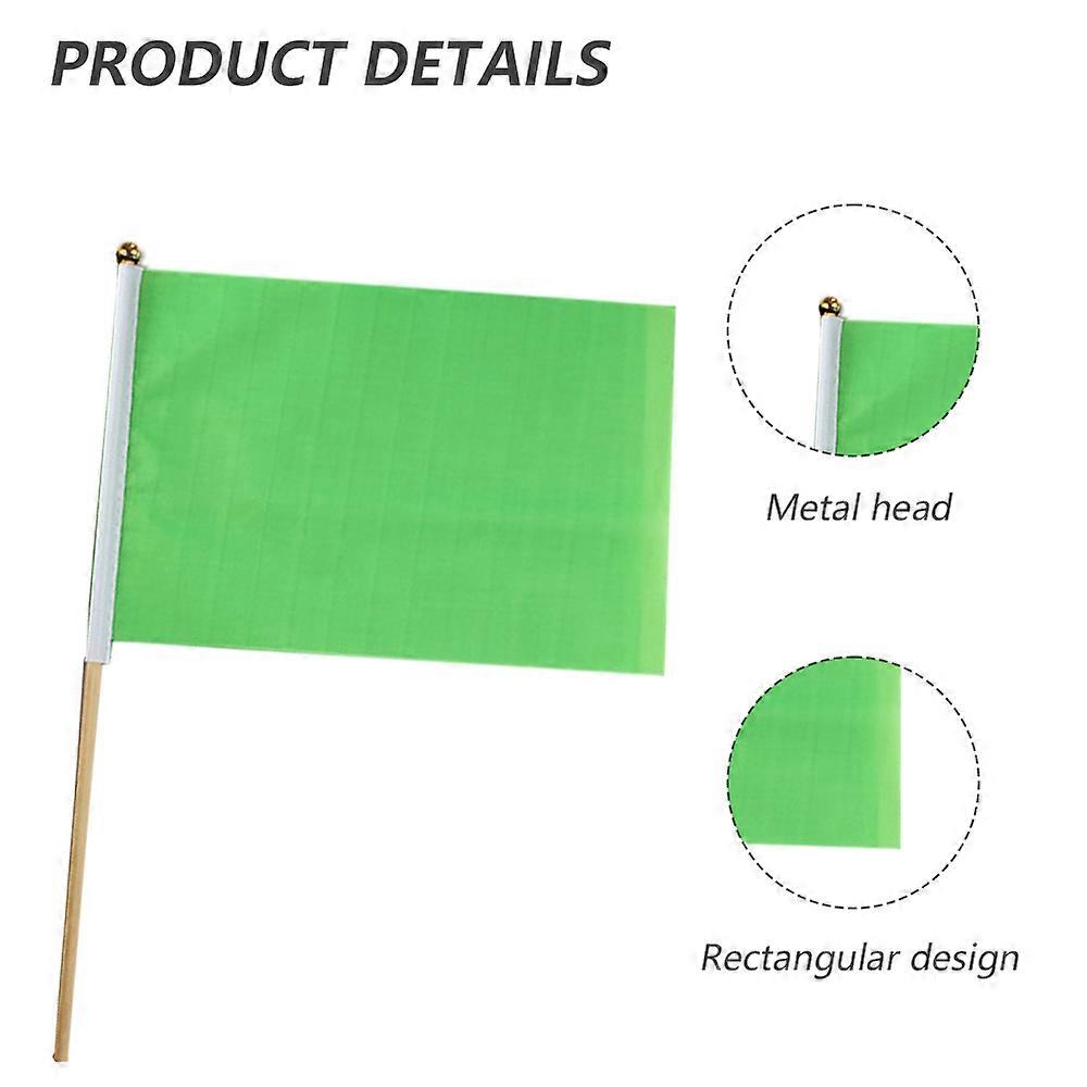 20 Pack Flag Small Mini Plain DIY Flags on Stick, Party Decorations for ...